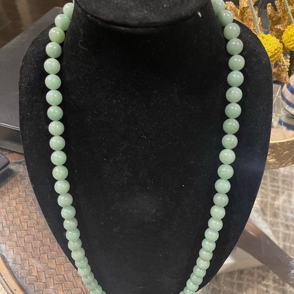 Jewelry | Authentic Jade Long Necklace | Poshmark
